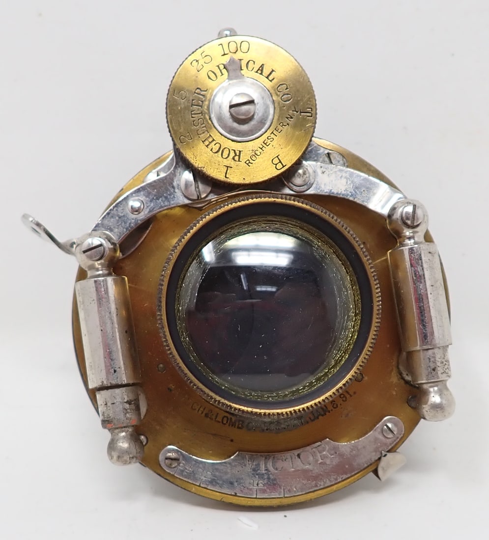 1891 Bausch & Lomb Rochester Optical Victor Lens Auction