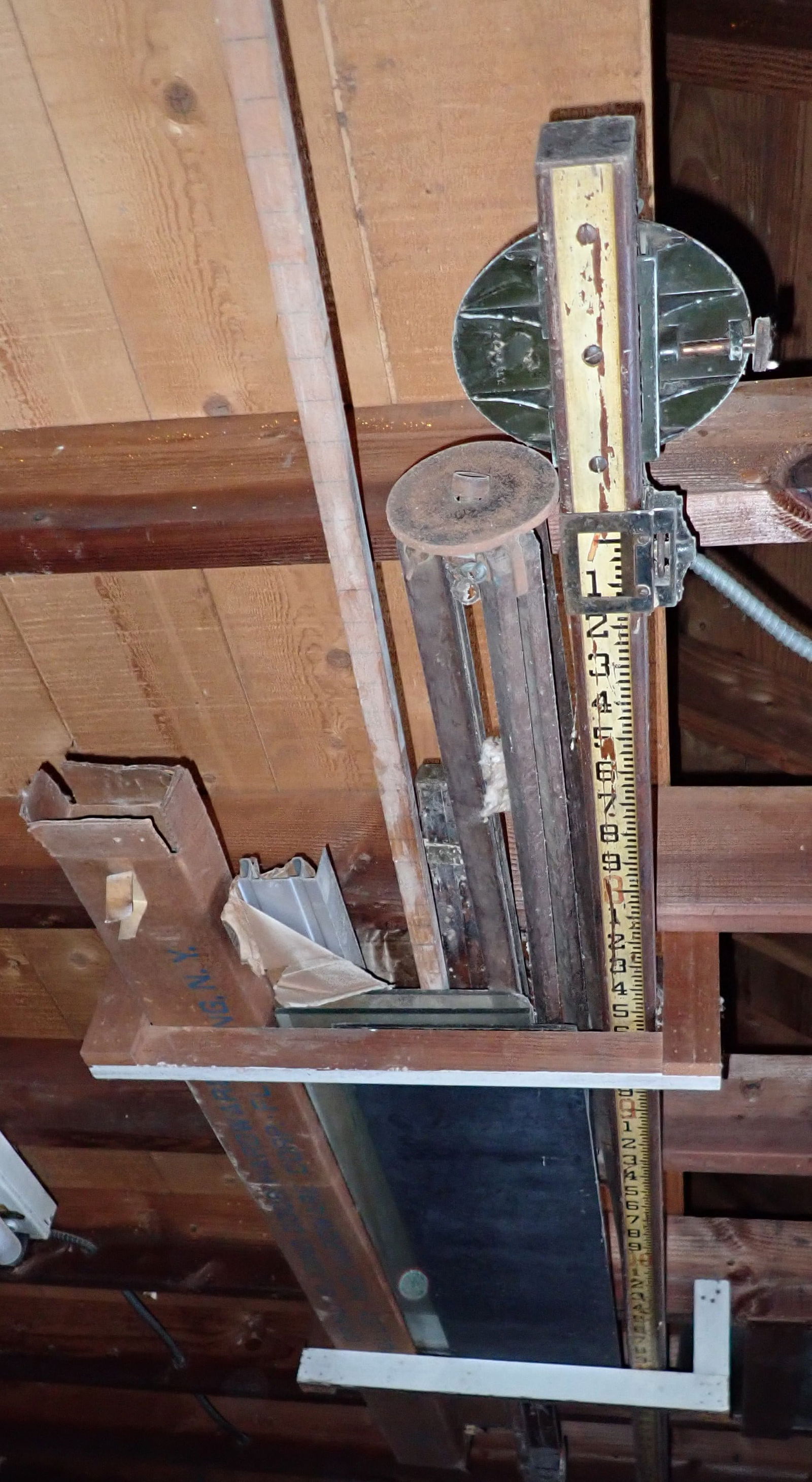 Surveyors Rods Legs Tank Measure Misc Auction