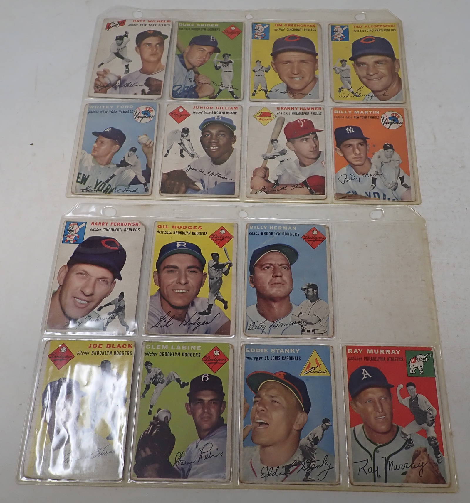 1954 Topps Baseball Cards Auction