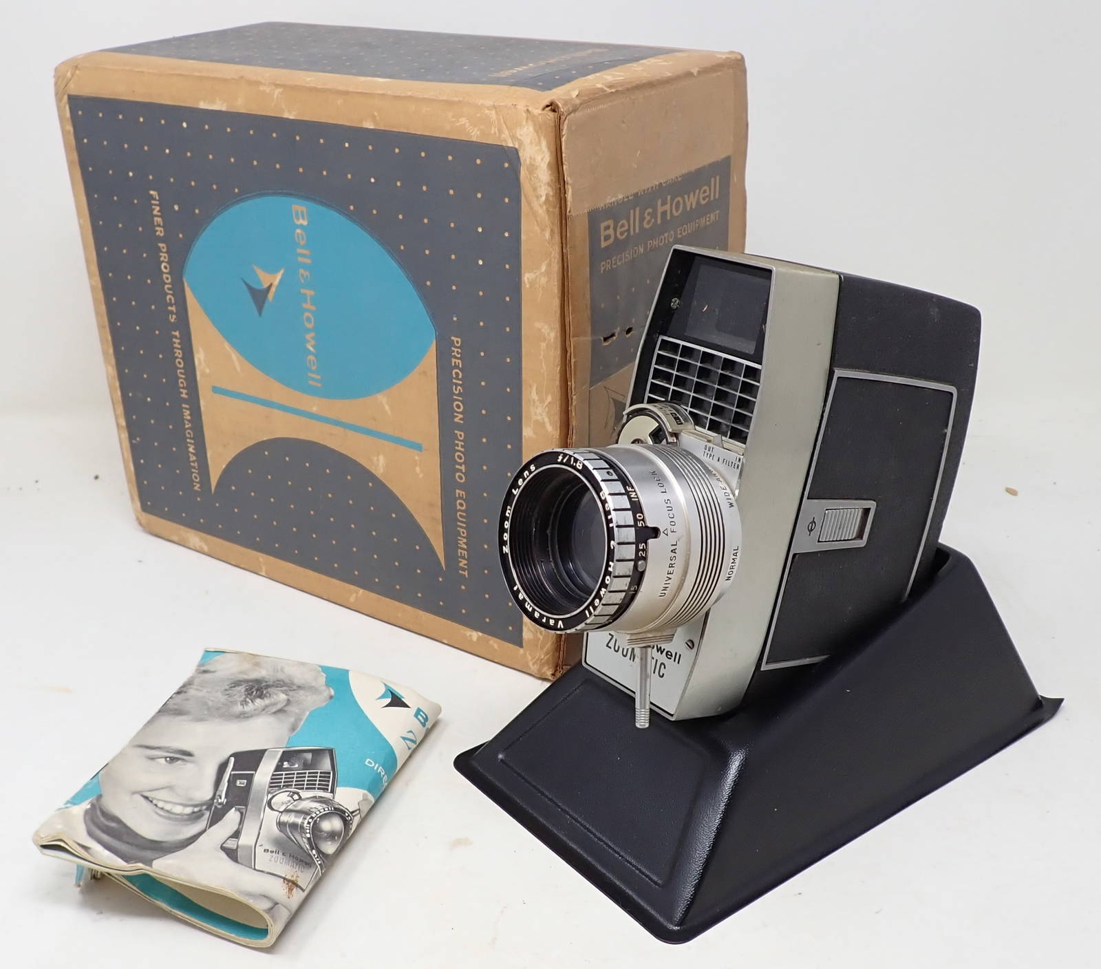 Bell & Howell Zoomatic Director Series Movie Camera Auction