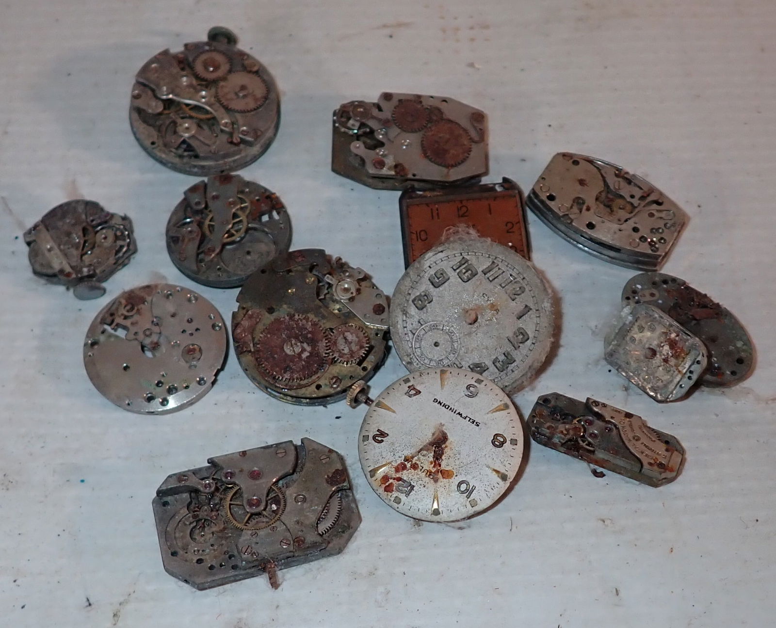 Antique Watch Movements Auction