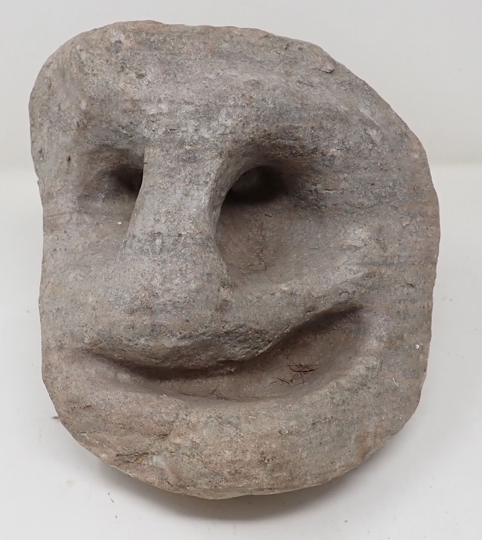 Stone Face Sculpture / Carving Auction