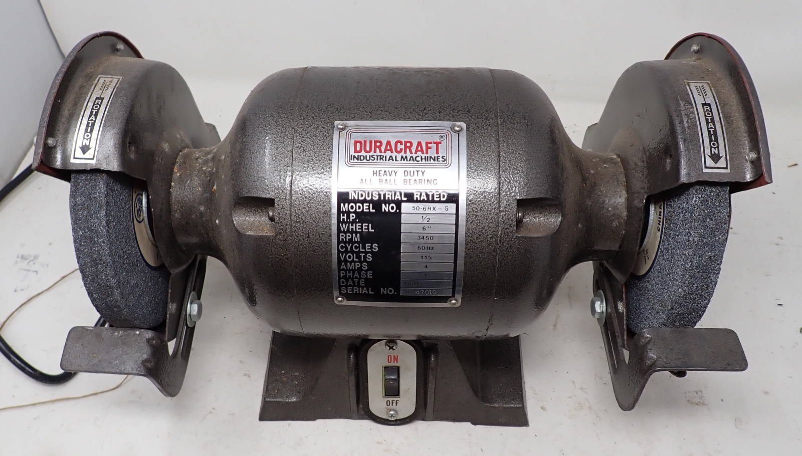 Duracraft Bench Grinder Auction