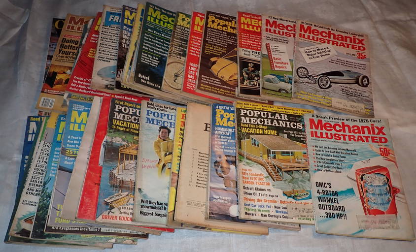 Mechanix Illustrated Popular Mechanics Magazines