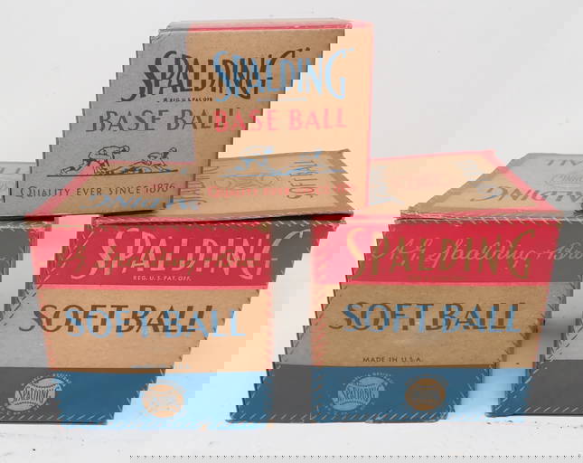 Spalding 716 Softball & Baseballs