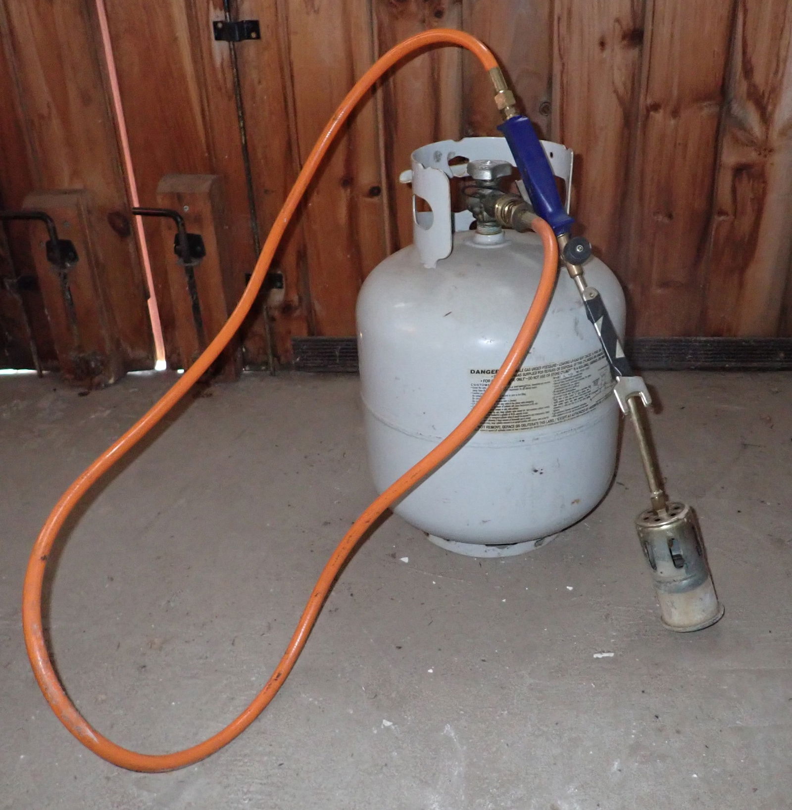Propane Tank & Torch
