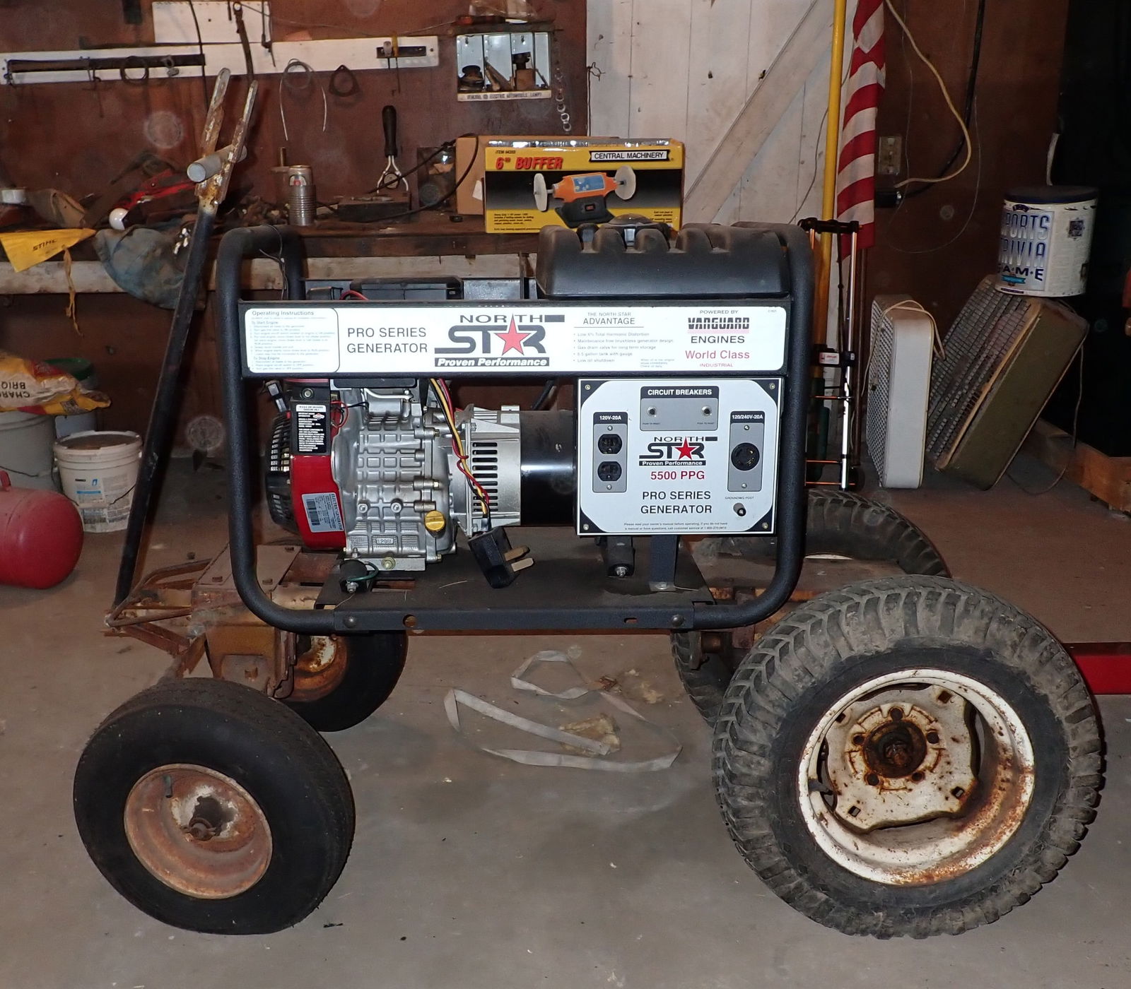 North Star 5500 Ppg Pro Series Generator Auction