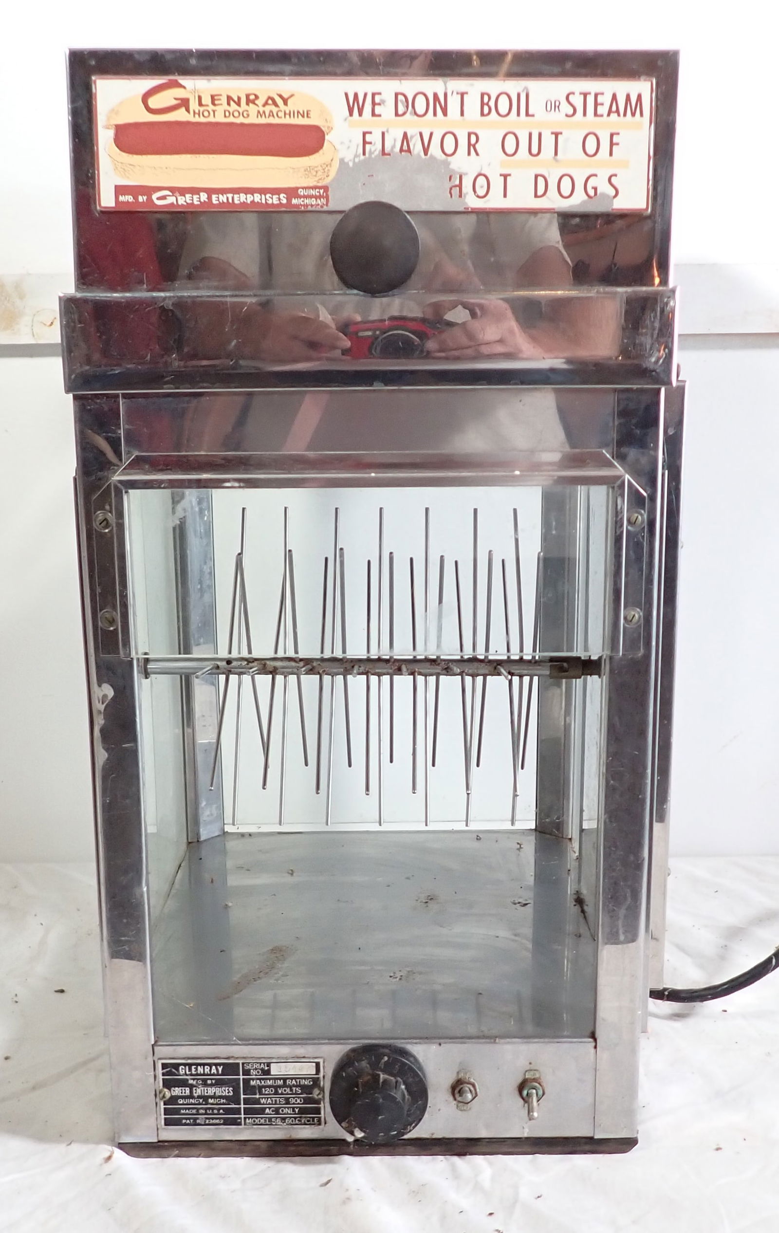 Glenray Greer Hot Dog Machine Auction