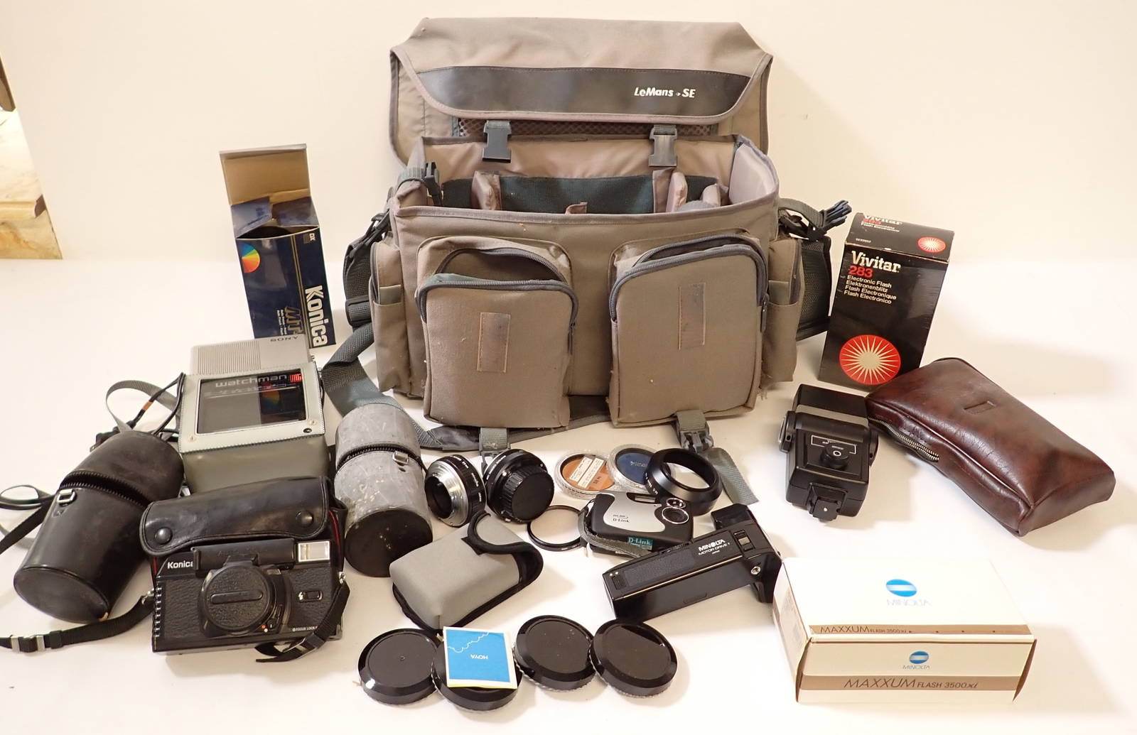 Cameras Lenses Filters Sony Watchman Auction