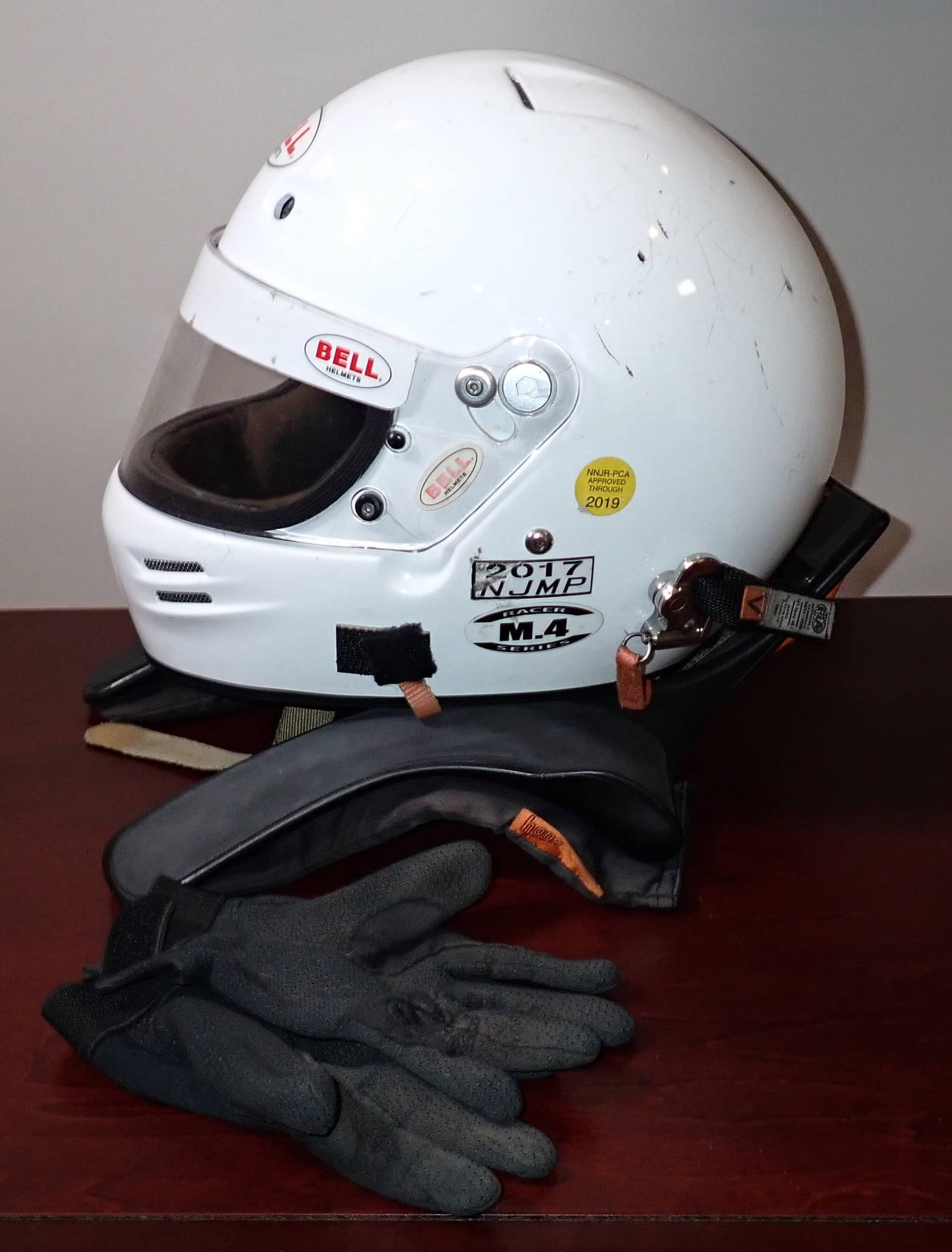 Bell Racing Helmet & Hans Device Auction