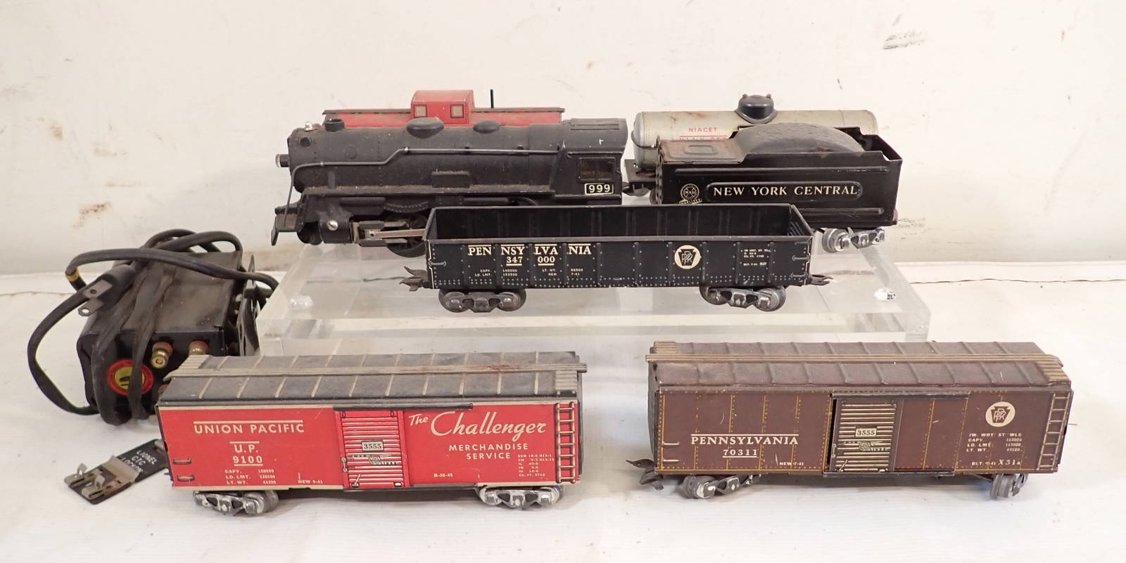Marx 999 Steam Locomotive & Misc Trains Auction