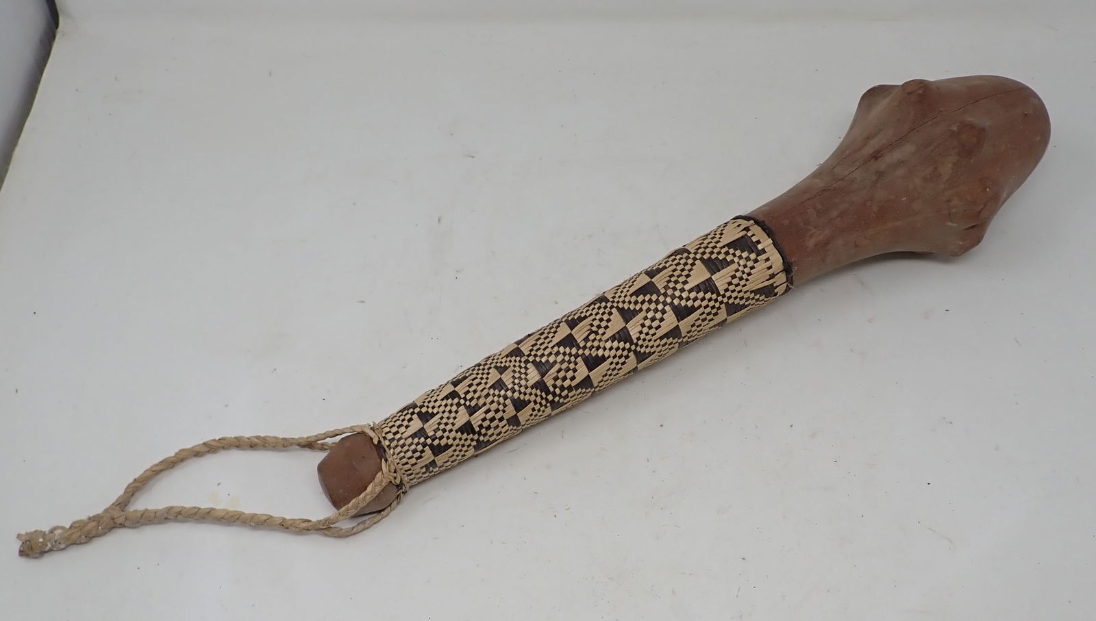 Wooden Tribal Club Auction