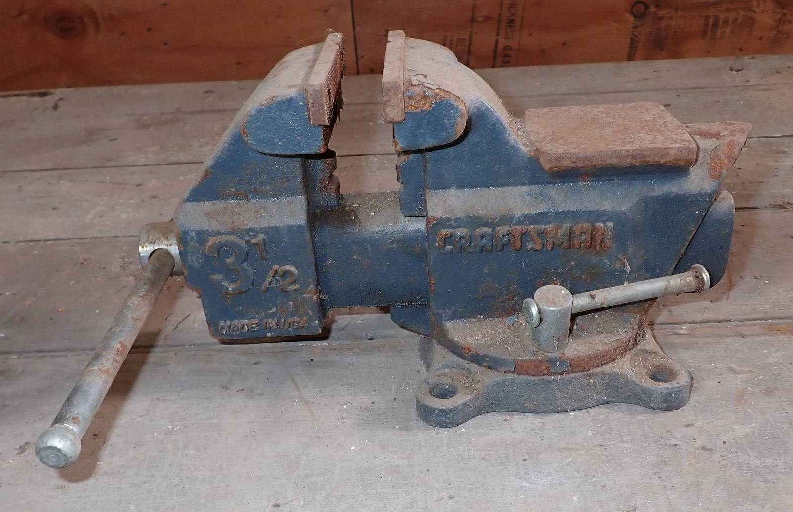 Craftsman 3 1/2" Benchtop Vise Auction