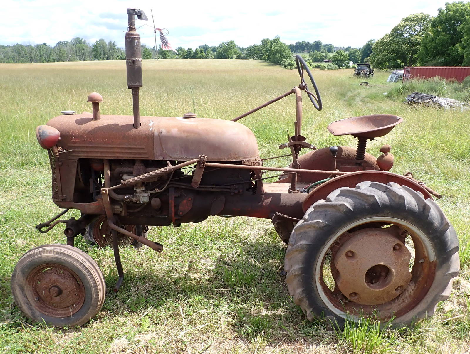 Farmall Model F Cub Tractor Auction