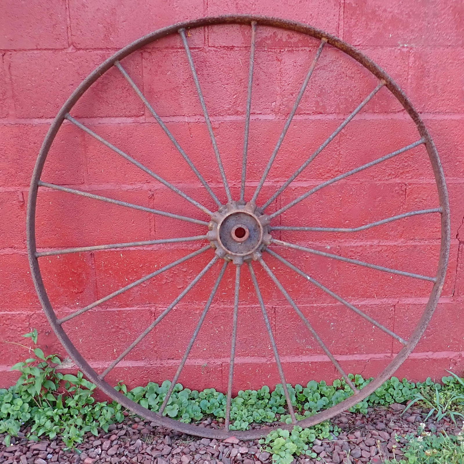 Steel Farm Implement Wheel Auction