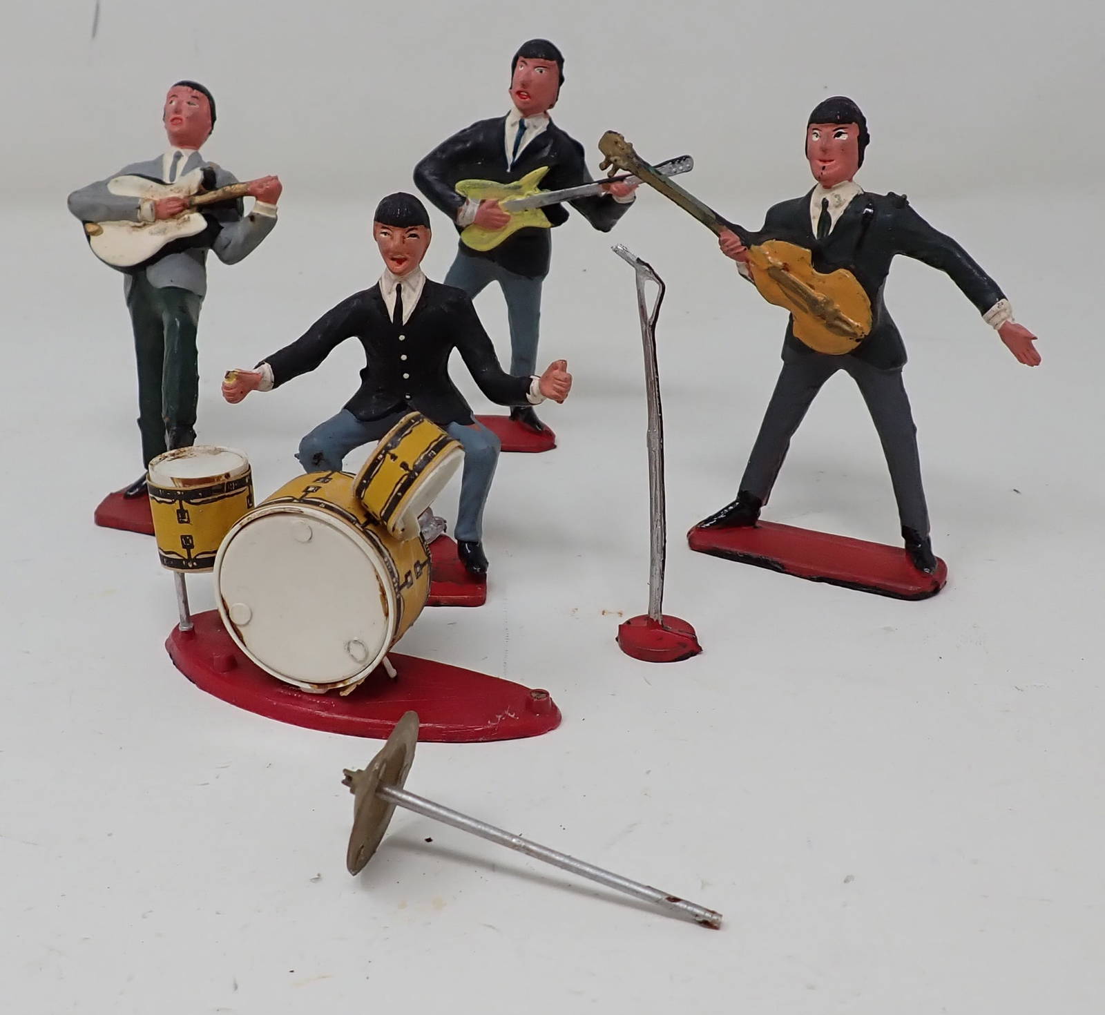 Plastic Beatles Figures Auction