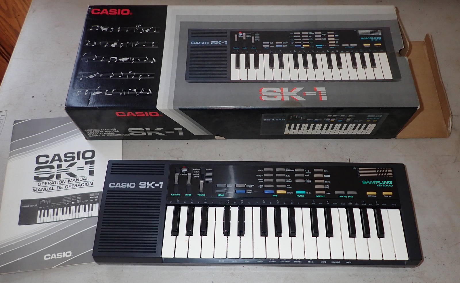 Casio Sk-1 Keyboard Auction
