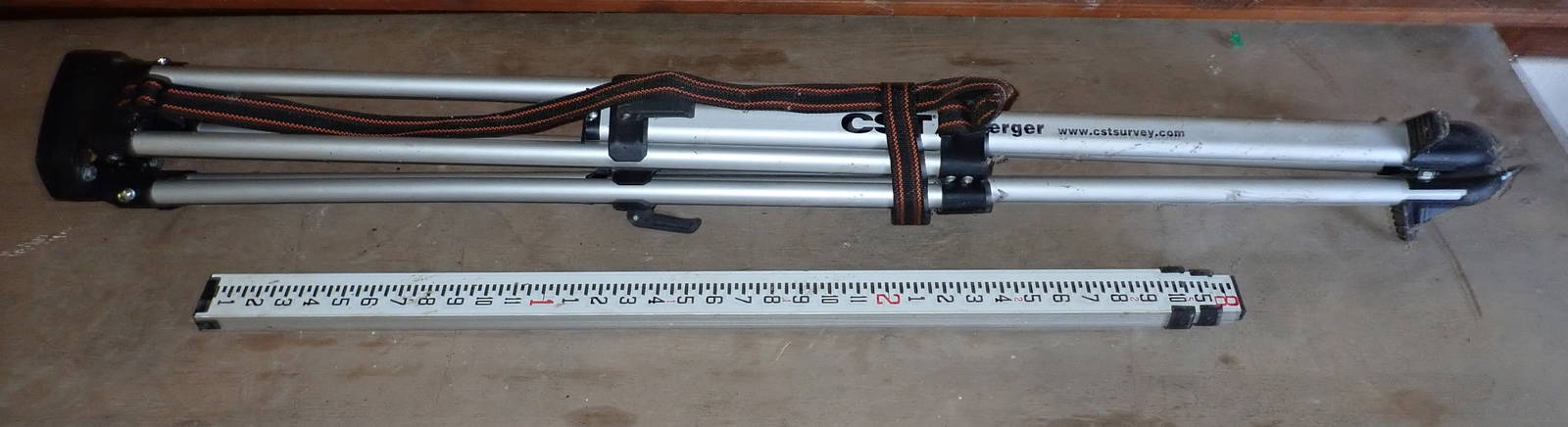 Surveyors Rod & Cst Transit / Level Legs Auction