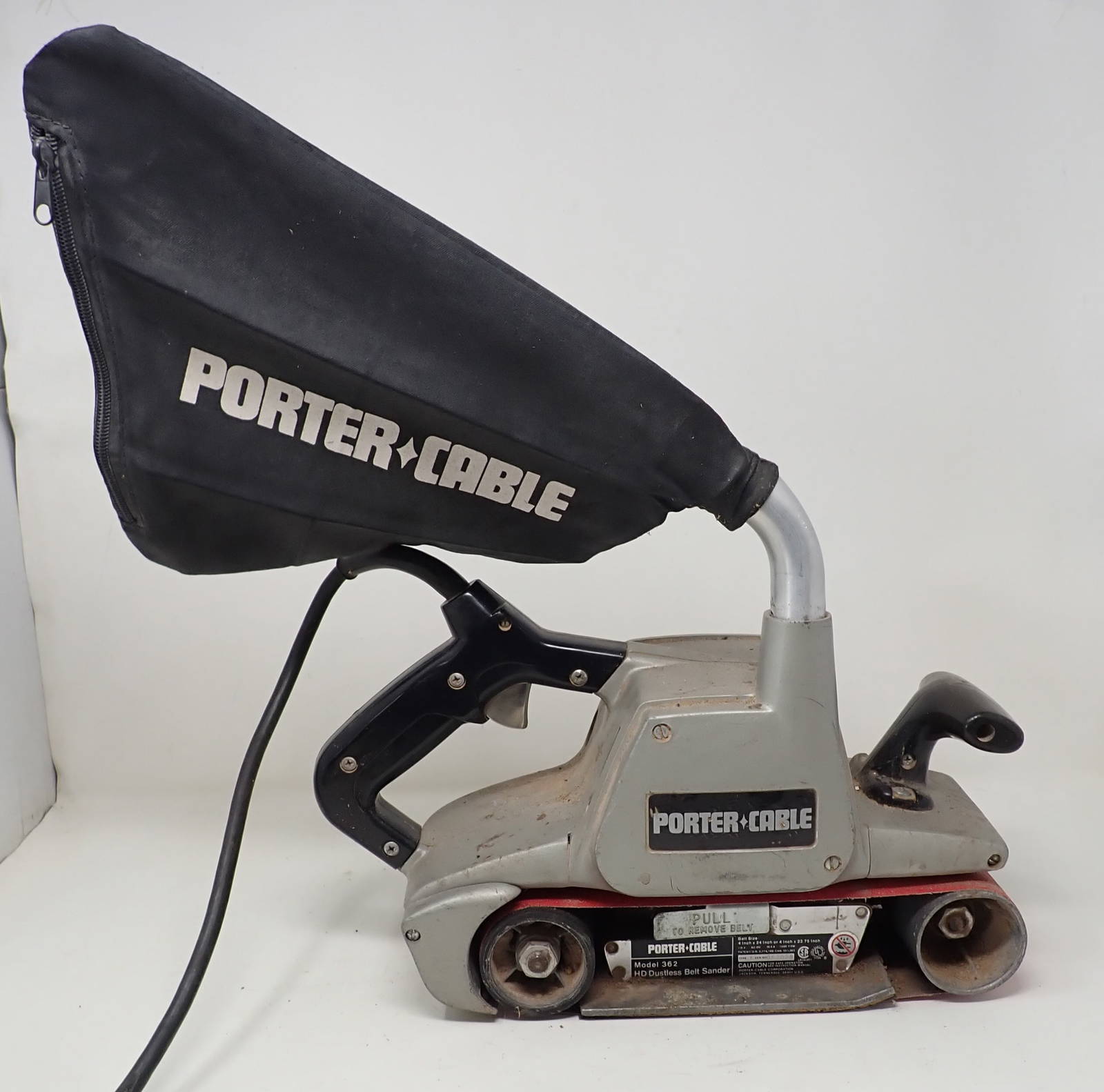 Porter Cable 362 Dustless Belt Sander Auction