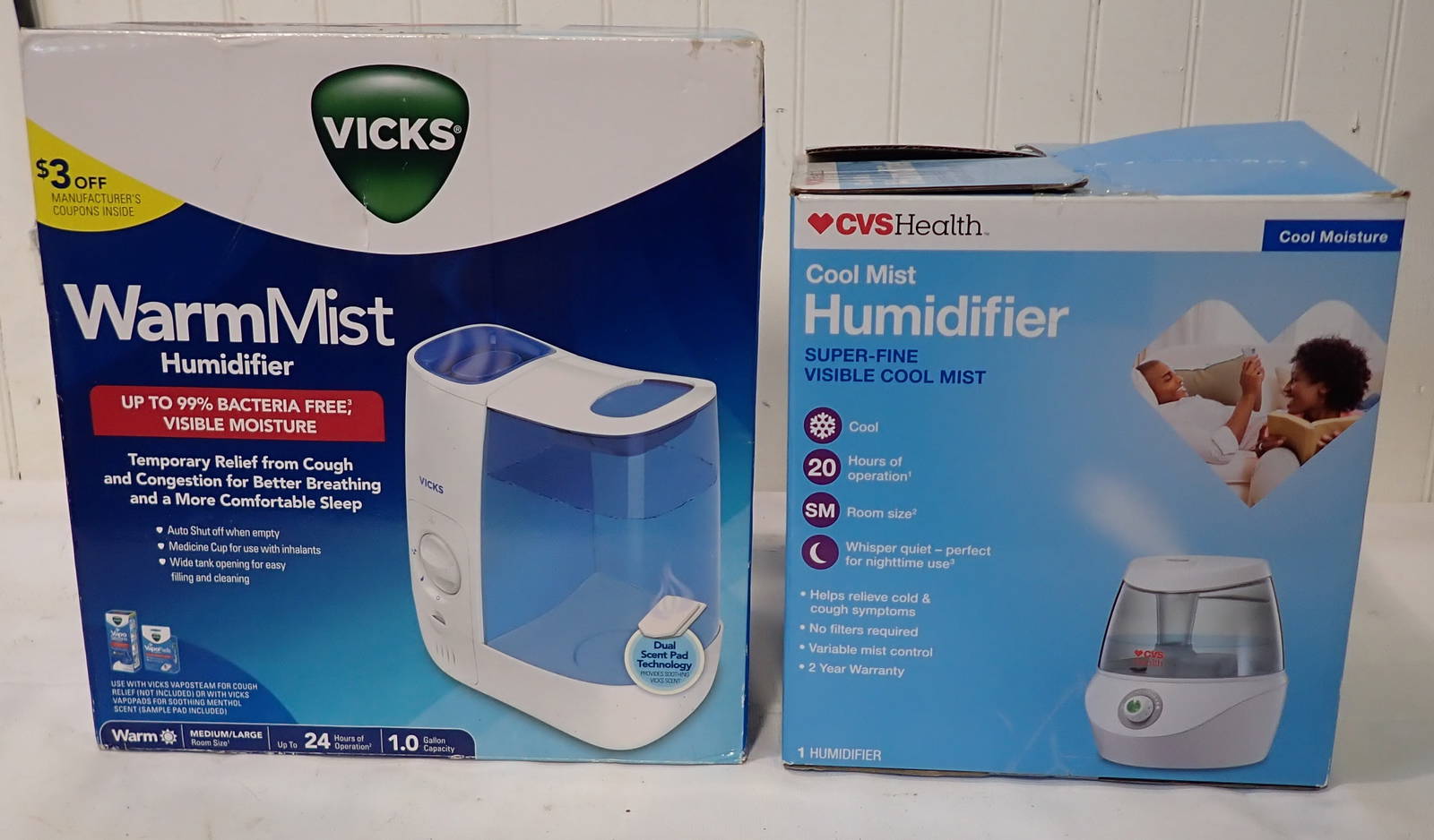 Cvs & Vicks Humidifiers Auction