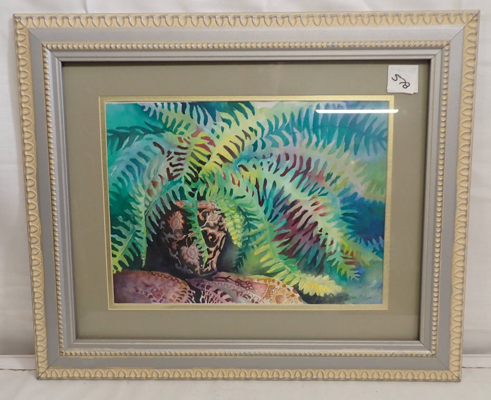 Gail Balga Watercolor Auction