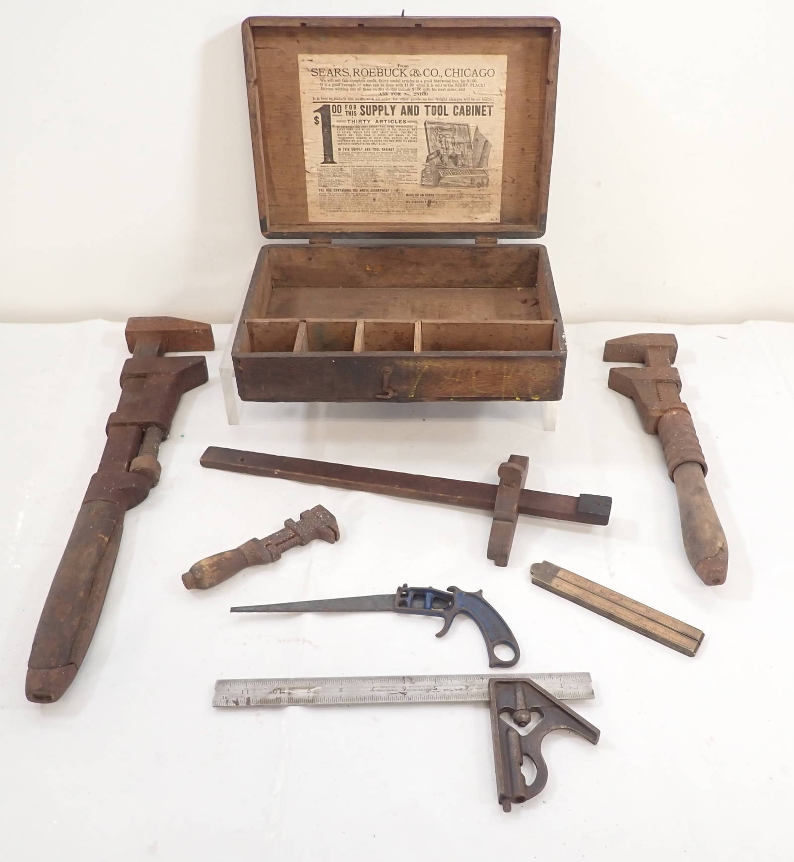 Toolbox Stanley 62 Rule Scribe Misc Tools Auction