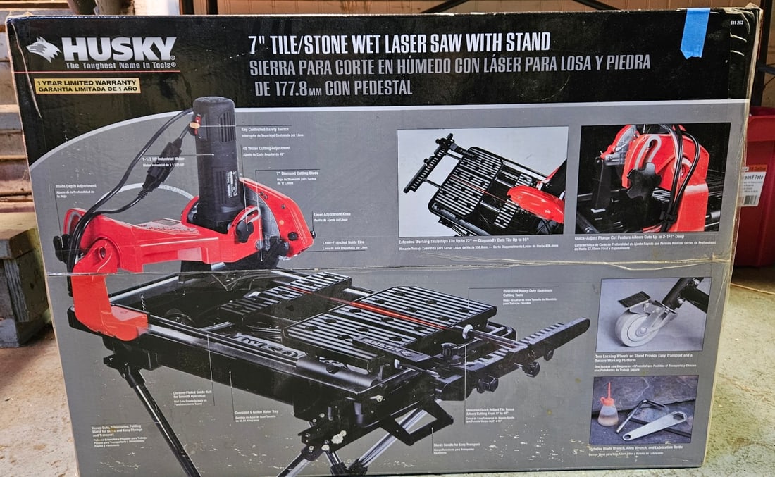 Husky Thd 950l Tile Saw