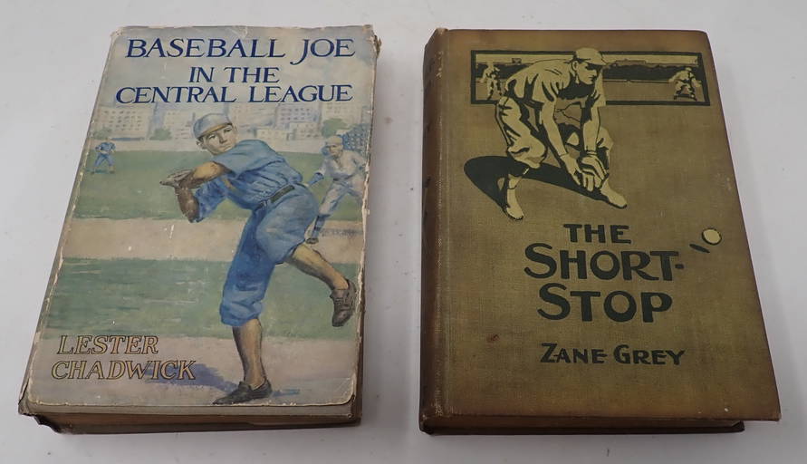 Zane Grey Lester Chadwick Baseball Books
