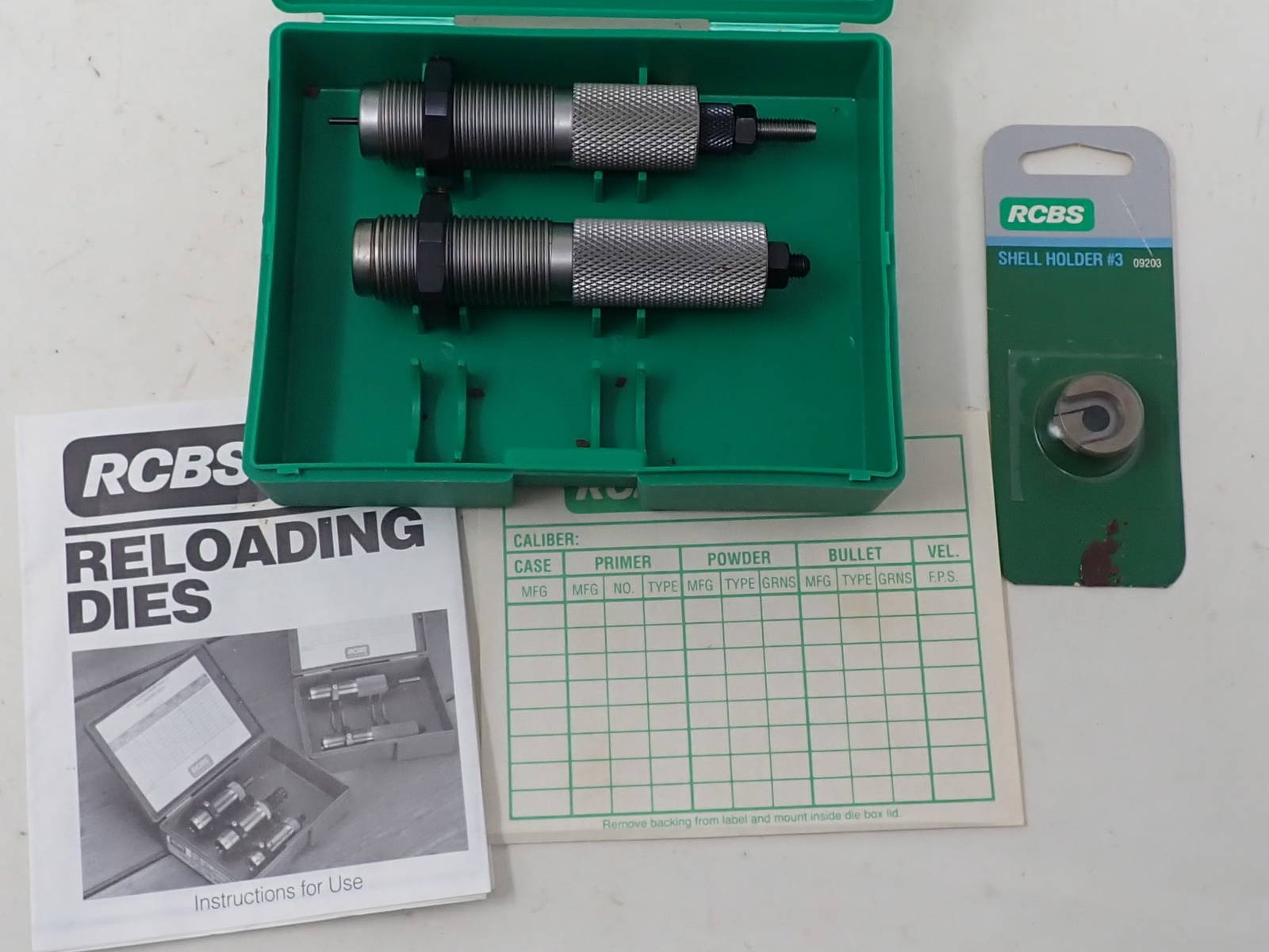 Rcbs .30-06 Reloading Dies Auction