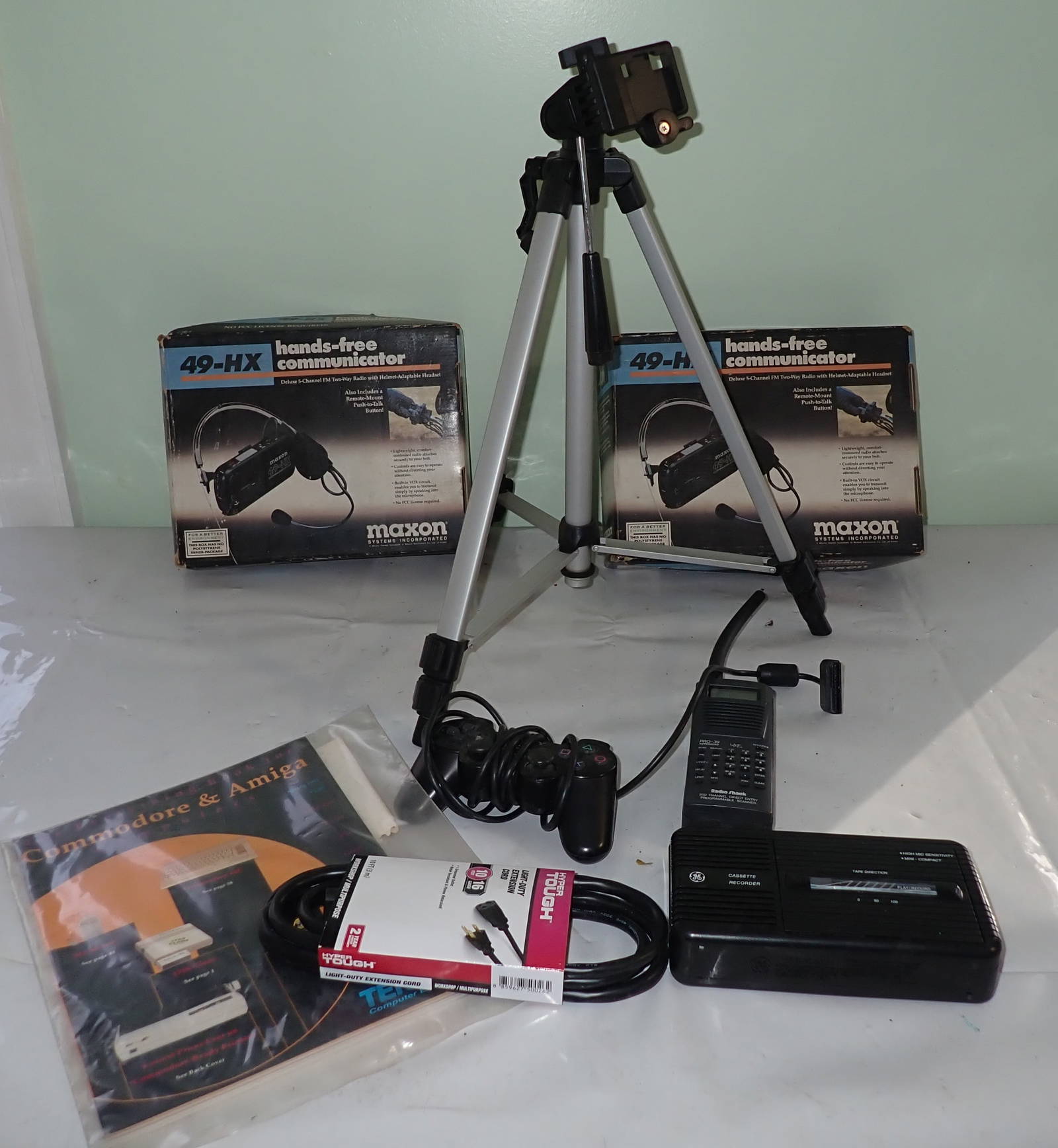 Tripod Playstation Control Radio Shack Scanner Auction