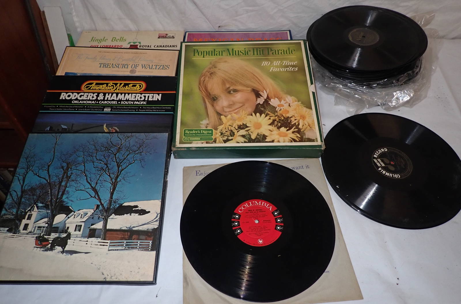 Lot Of Misc Records Auction