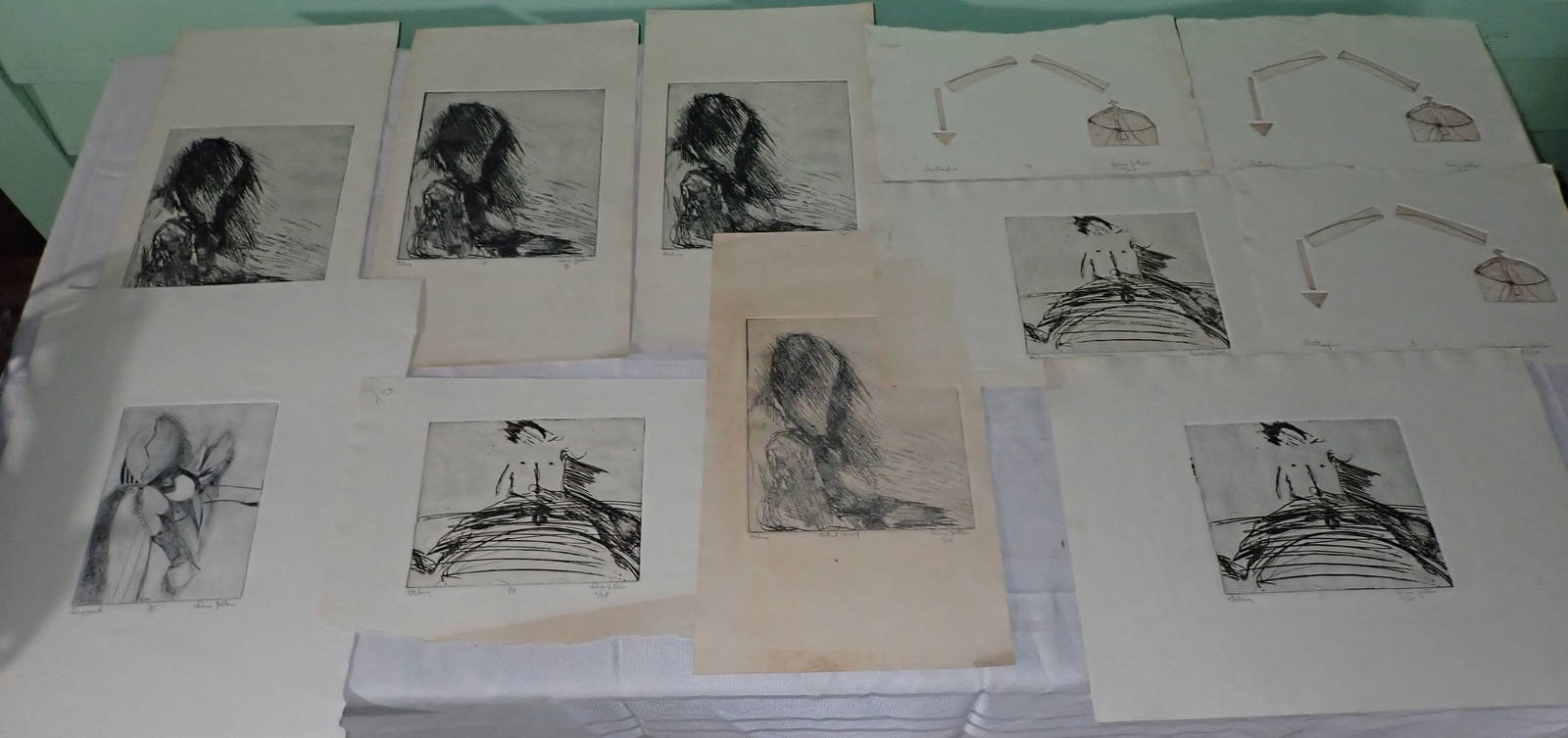 Dina Yellen Etchings & Intaglios Auction