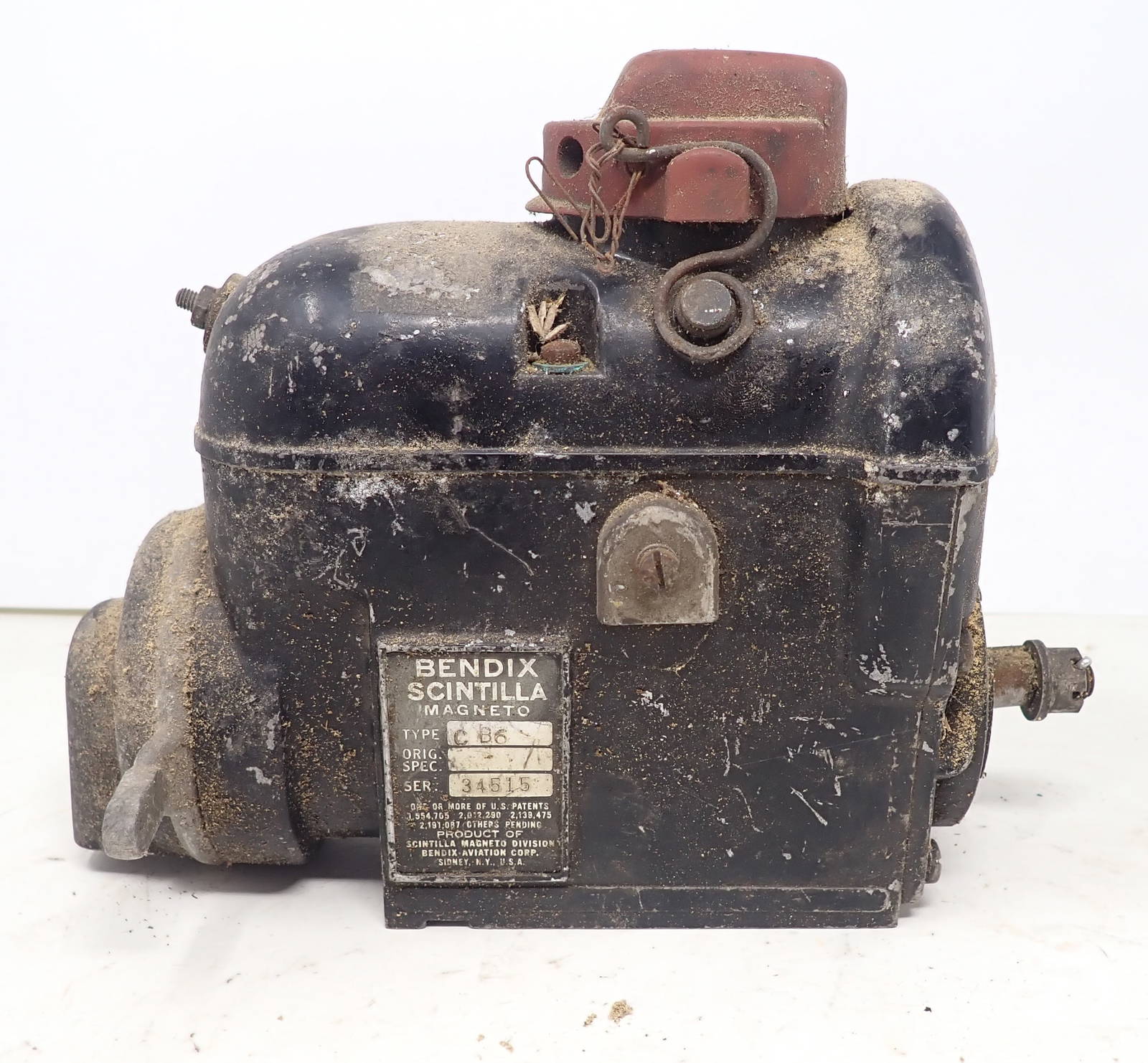 Bendix Scintilla Cb6 Magneto - Jun 01, 2025 | M.j. Stasak Jr. Auction ...