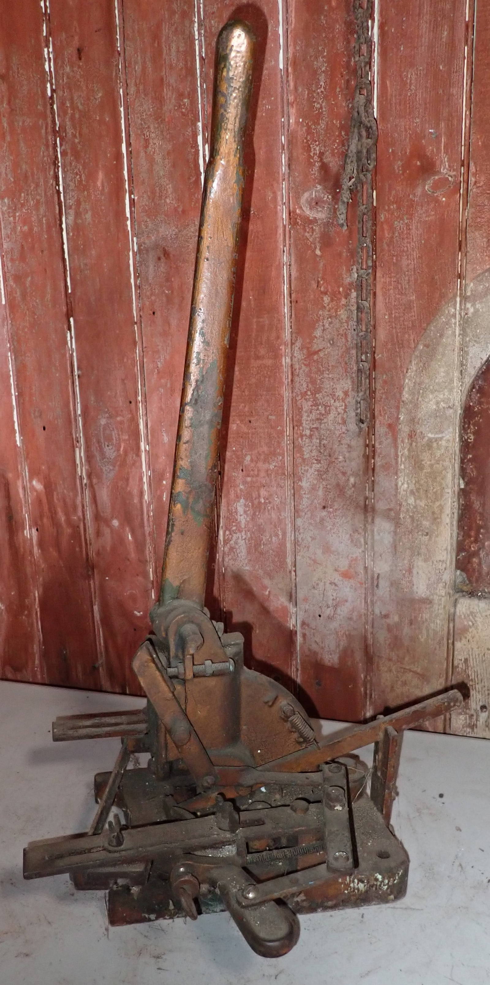 Some Type Of Antique Cutting Machine - Jun 01, 2025 | M.j. Stasak Jr ...