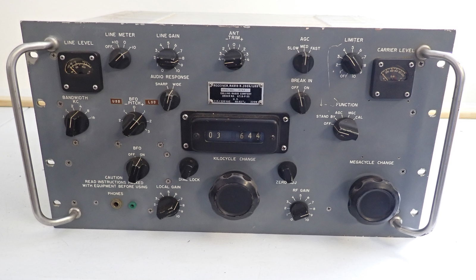 Collins Radio Receiver R-390a/urr Auction