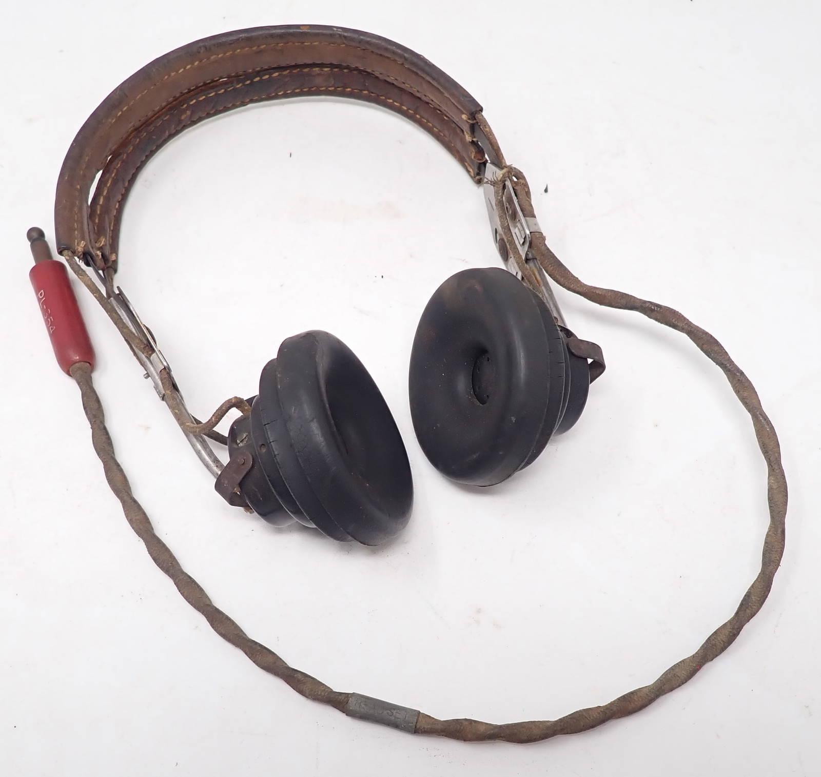 Wwii Pilot Headset Anb-h-1 Auction