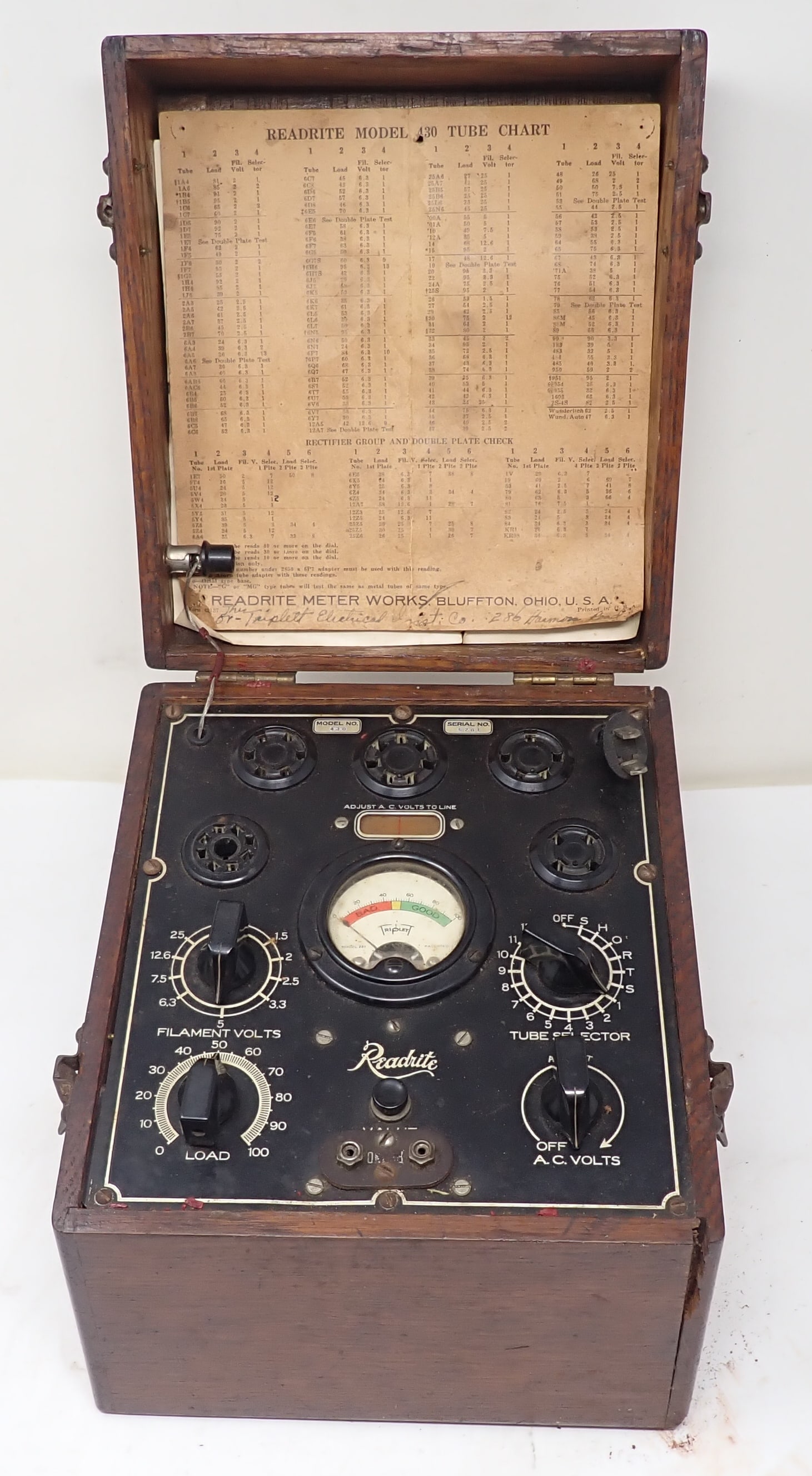 Readrite Model 430 - Jul 13, 2025 | M.j. Stasak Jr. Auction And ...