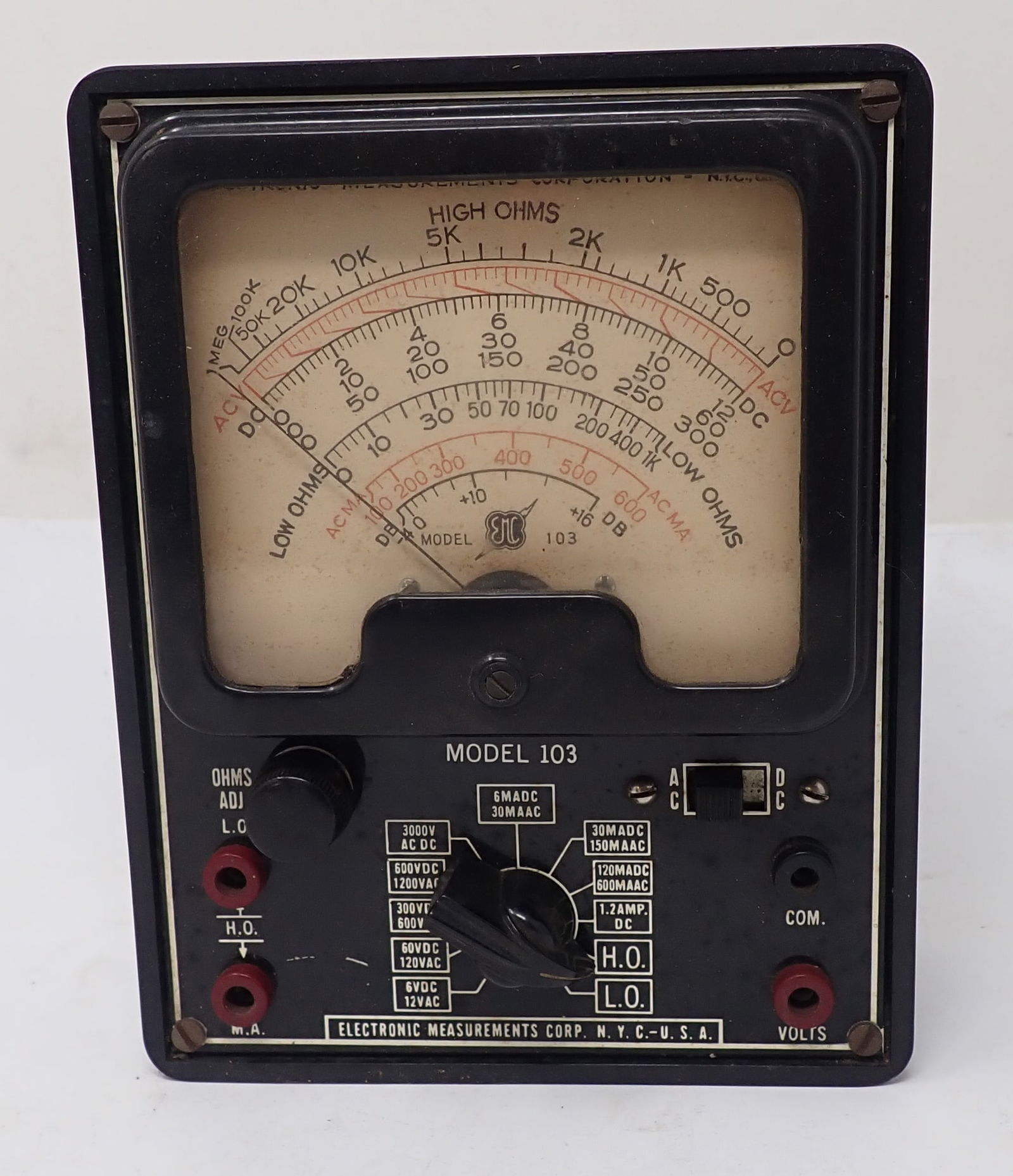 Electronic Measurements Model 103 Meter Auction