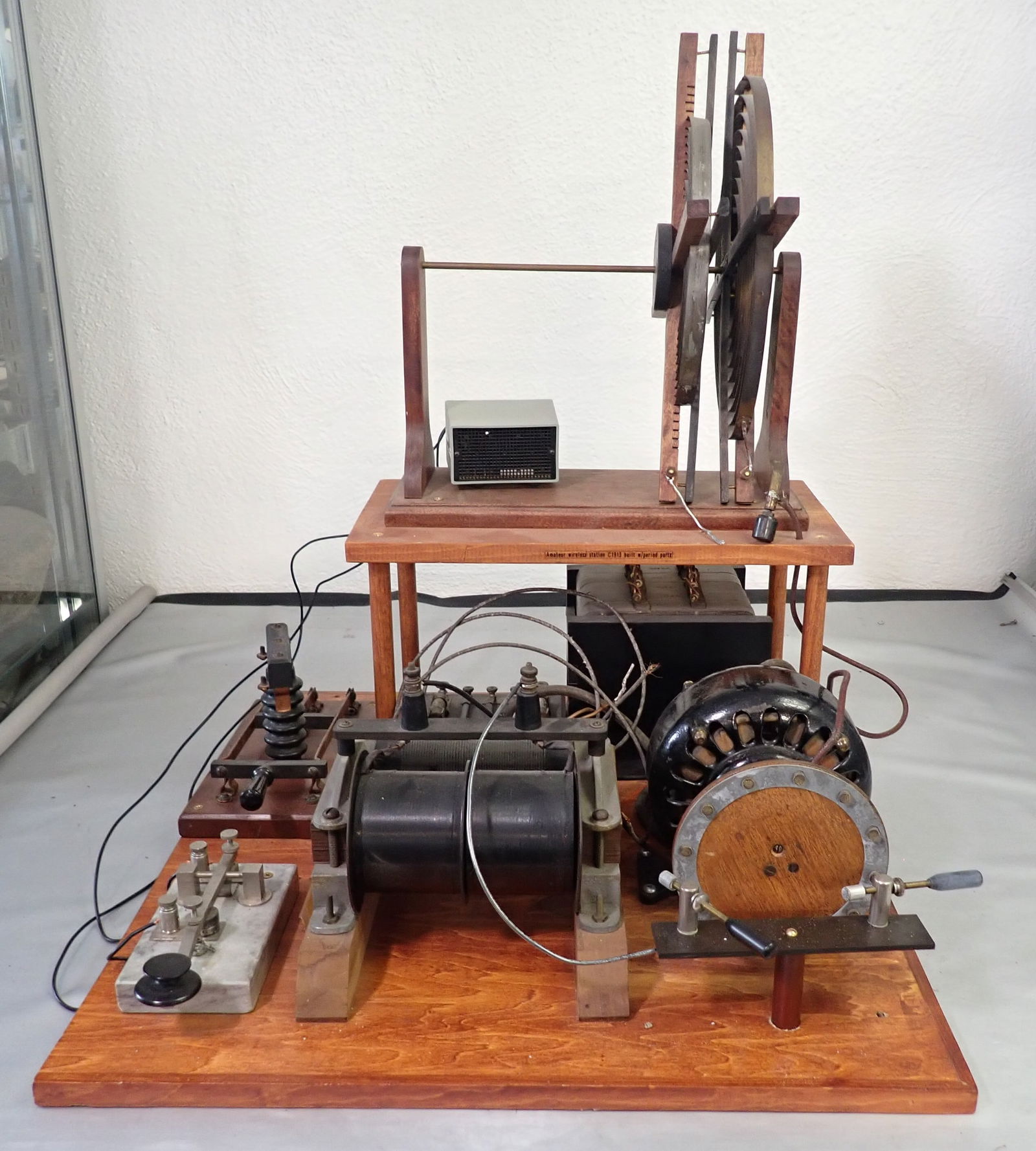 Amateur Wireless Station W/ Barnes Electric Motor Auction