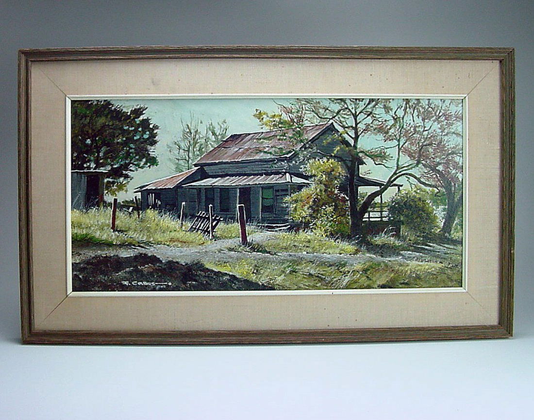 1977 Frederick Colbus (1917-1986) California Painting