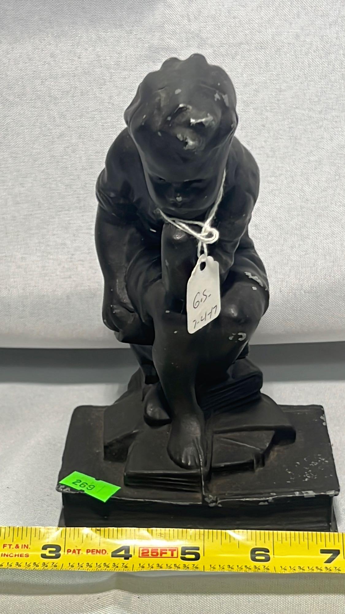 Cast Metal Statue Auction