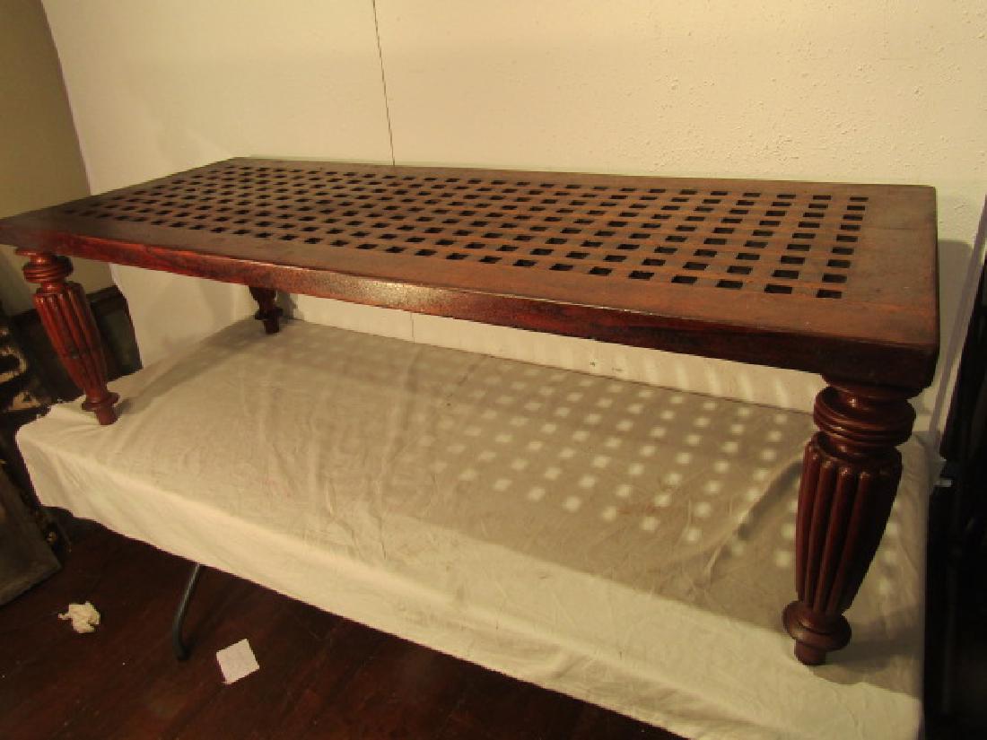 ANTIQUE SHIP HATCH COVER TABLE