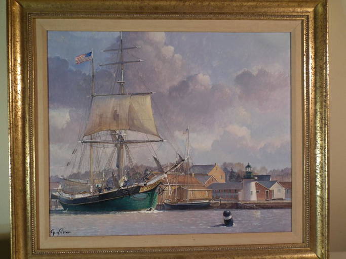 Guy Peron Ship Painting