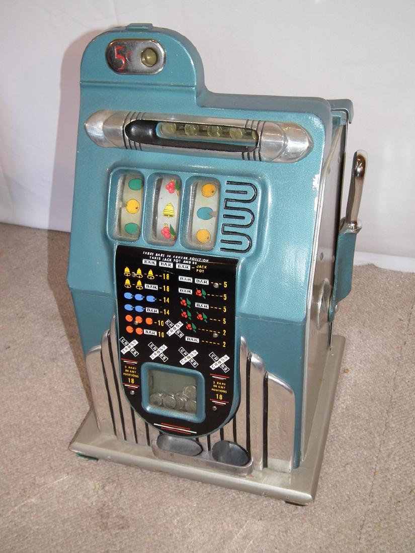 MILLS 5 CENT SLOT MACHINE