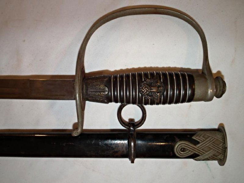 WWII ERA GERMAN POLICE OFFICER'S SWORD