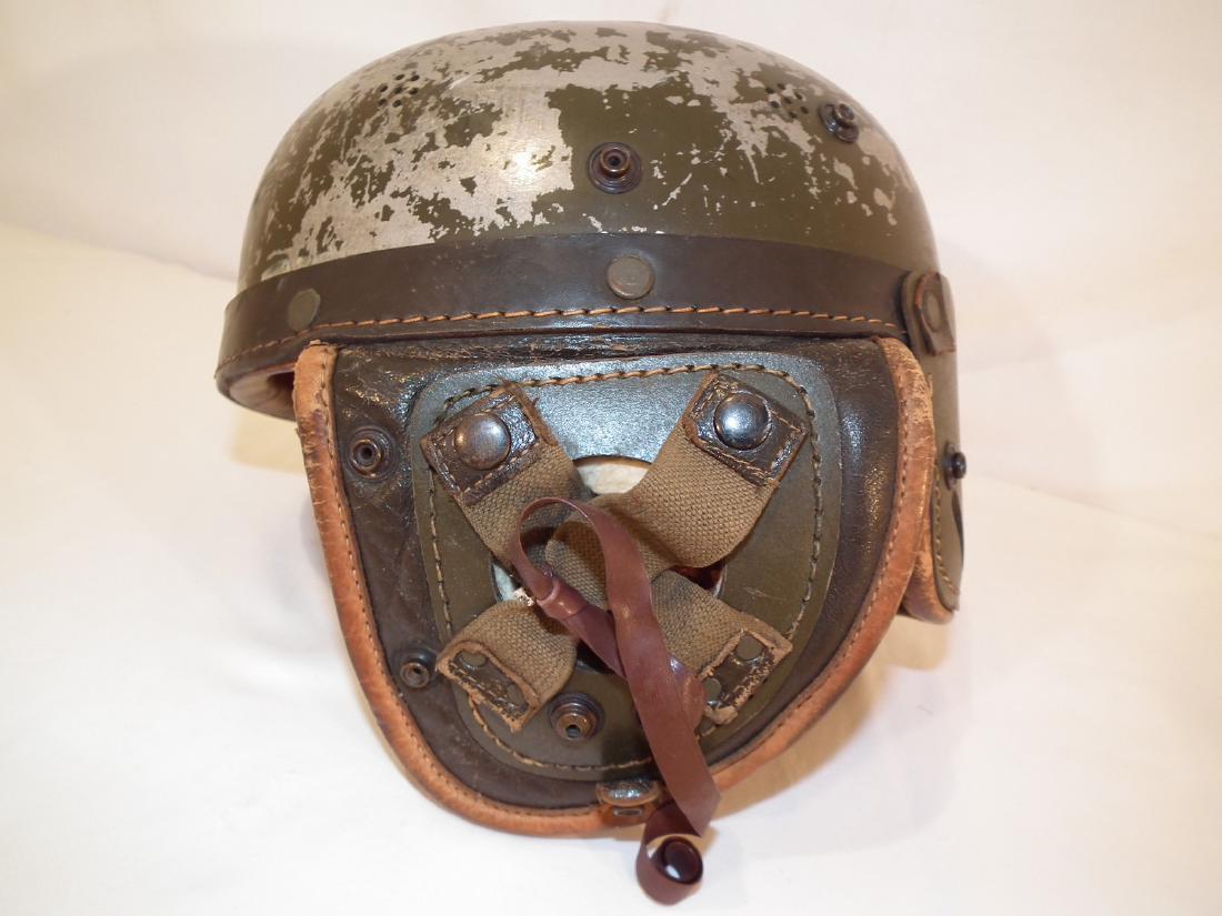 GERMAN WWII TANKER HELMET