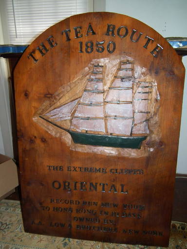 1850 Clipper Trade Sign