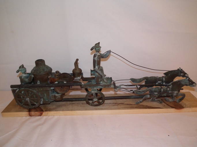 FIRE PUMPER WEATHERVANE - Oct 20, 2019 | Americana Auctions in MA