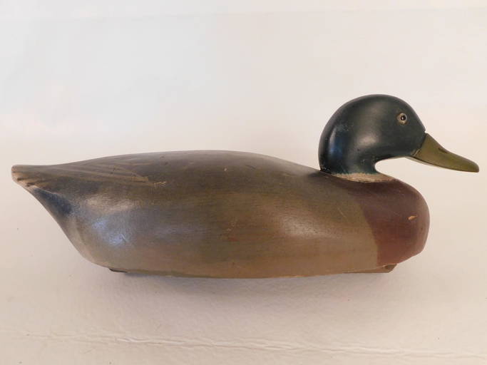 Mallard Decoy By Wildflower