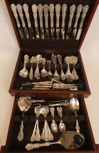 Francis 1st Sterling Flatware Set For 12